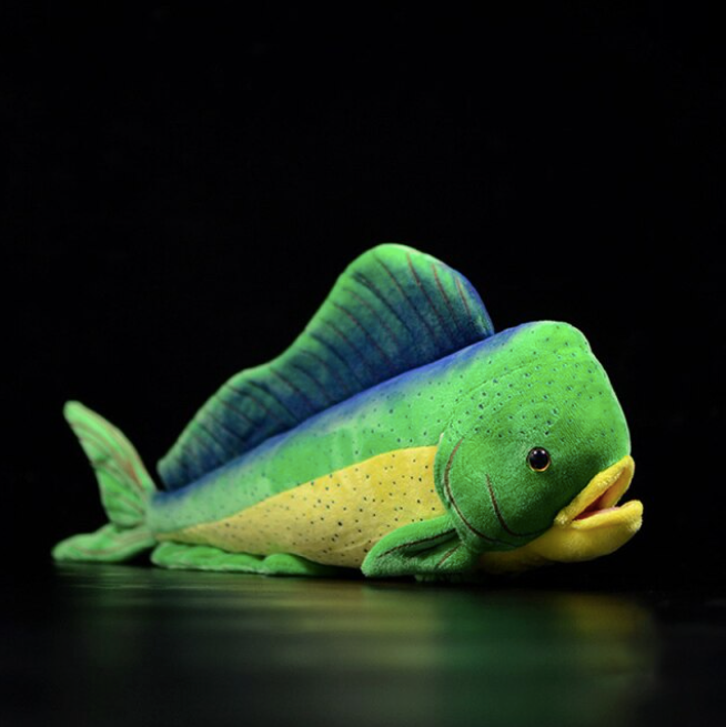 Lifelike Dolphin Fish Plush Toy – ToyalFriends